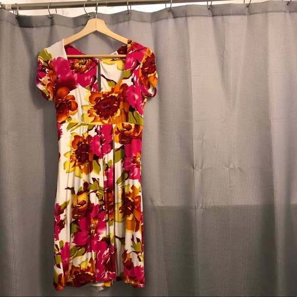 Cache | Dresses | Cache Floral Dress | Poshmark